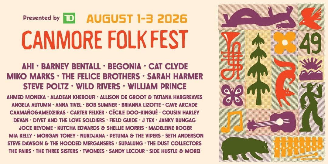 Canmore Folk Festival 2026 - Centennial Park - Canmore - Aug 1, 2026 ...