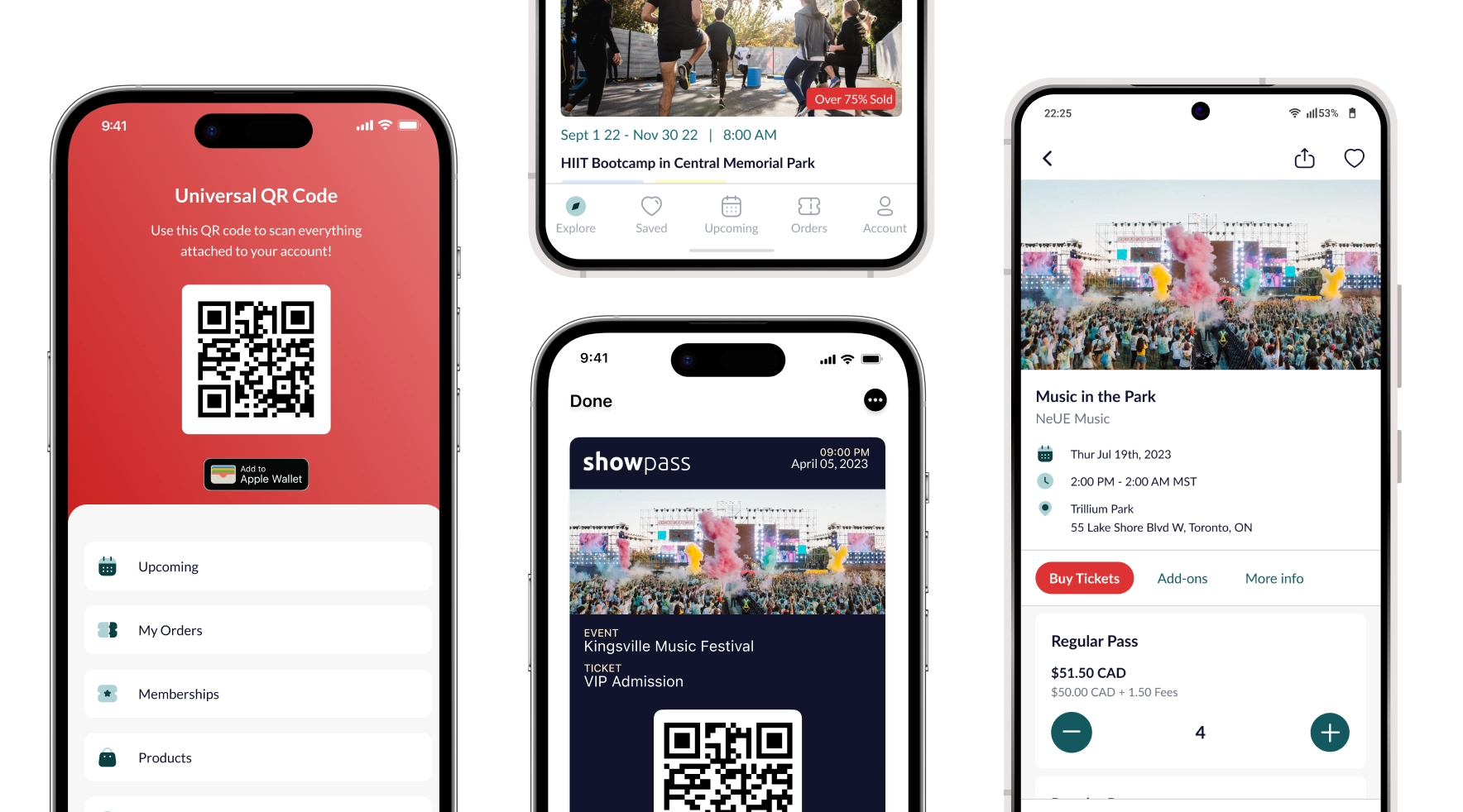 Create Amazing Experiences · Showpass