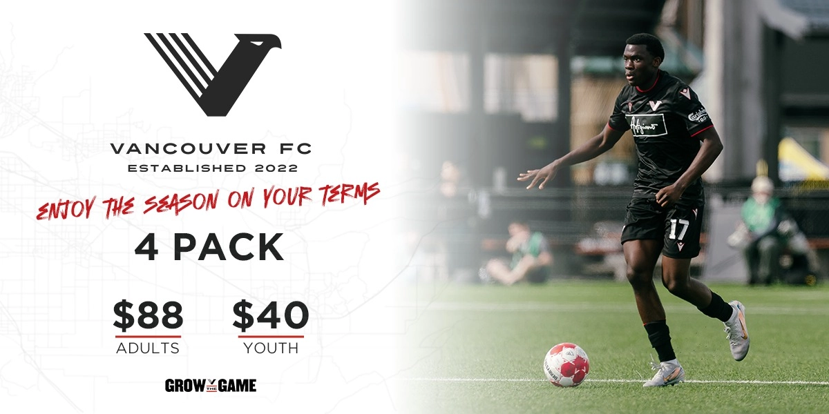 VFC Flex Pack: 4 Tickets - Willoughby Stadium at Langley Events Centre ...