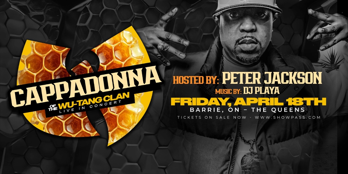 Event image for Cappadonna Of The Wu-Tang Clan - Live In Concert - Barrie