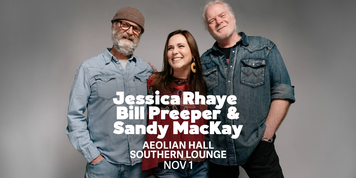 Jessica Rhaye, Bill Preeper & Sandy MacKay - Aeolian Hall - London ...