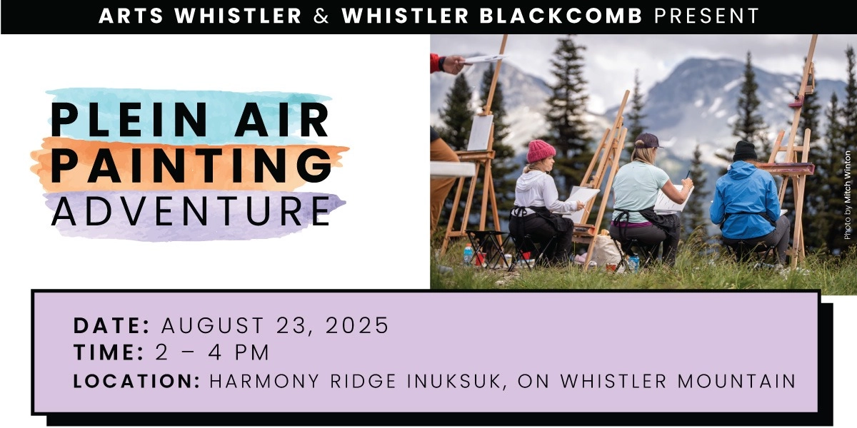 Event image for Plein Air Painting Adventure, on Whistler Mountain
