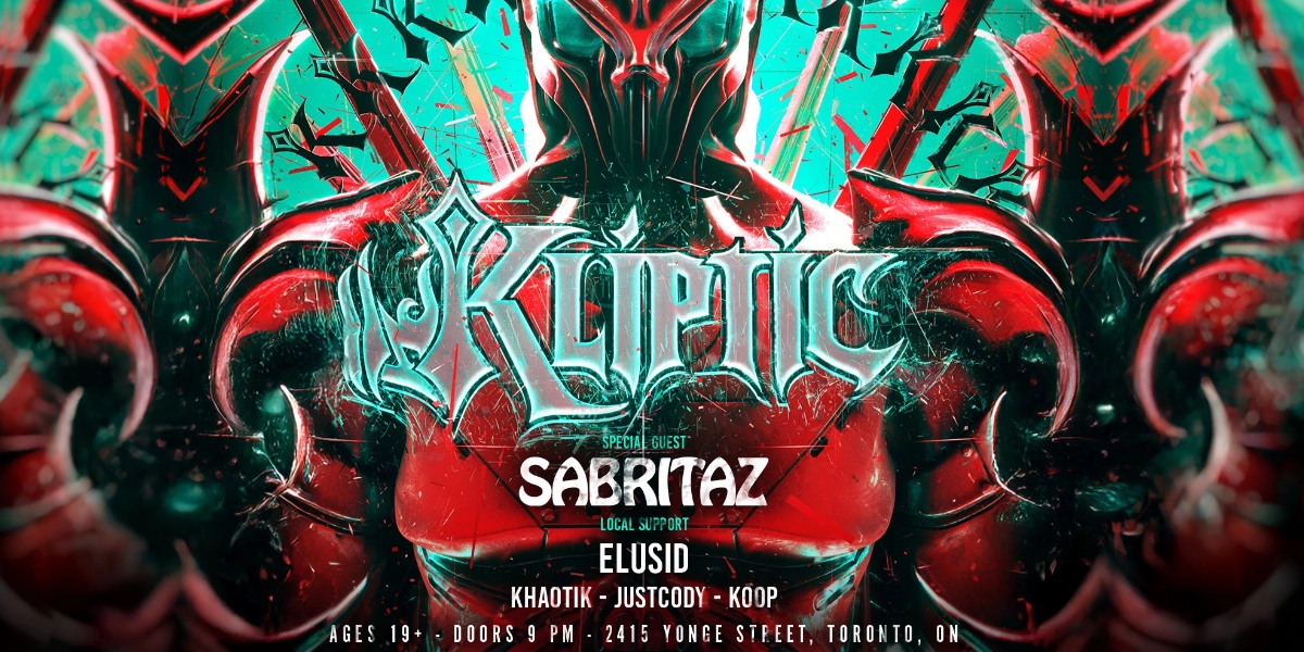 Event image for Kliptic (w/ Sabritaz) - Toronto