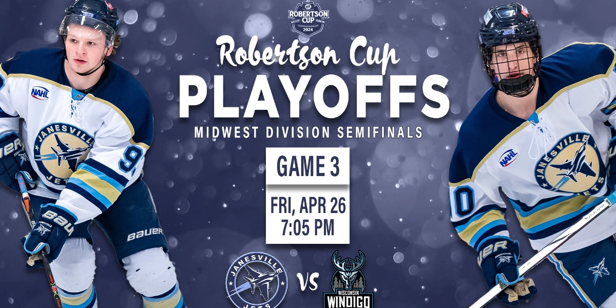 Event image for Playoff Game 3 vs. Wisconsin Windigo