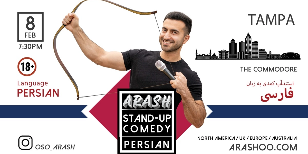Arash - Persian Standup Comedy - Jersey City - Snapdragon Coffee - Jersey City - Jan 18, 2025 ...