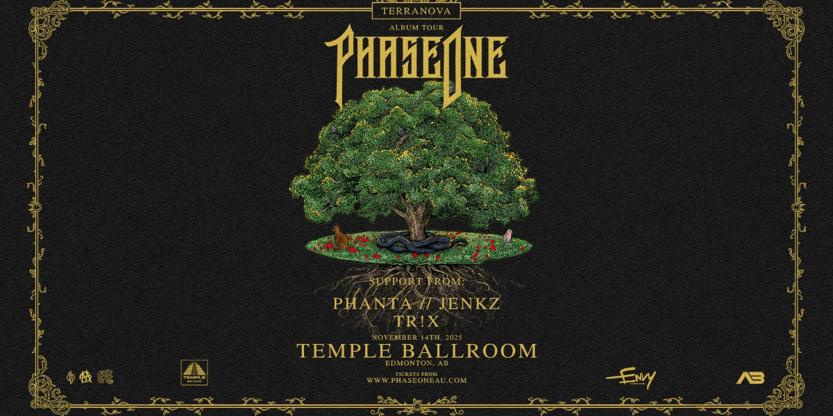 TEMPLE BALLROOM & ENVY PRODUCTIONS PRESENT: PHASEONE // TERRANOVA ALBUM ...