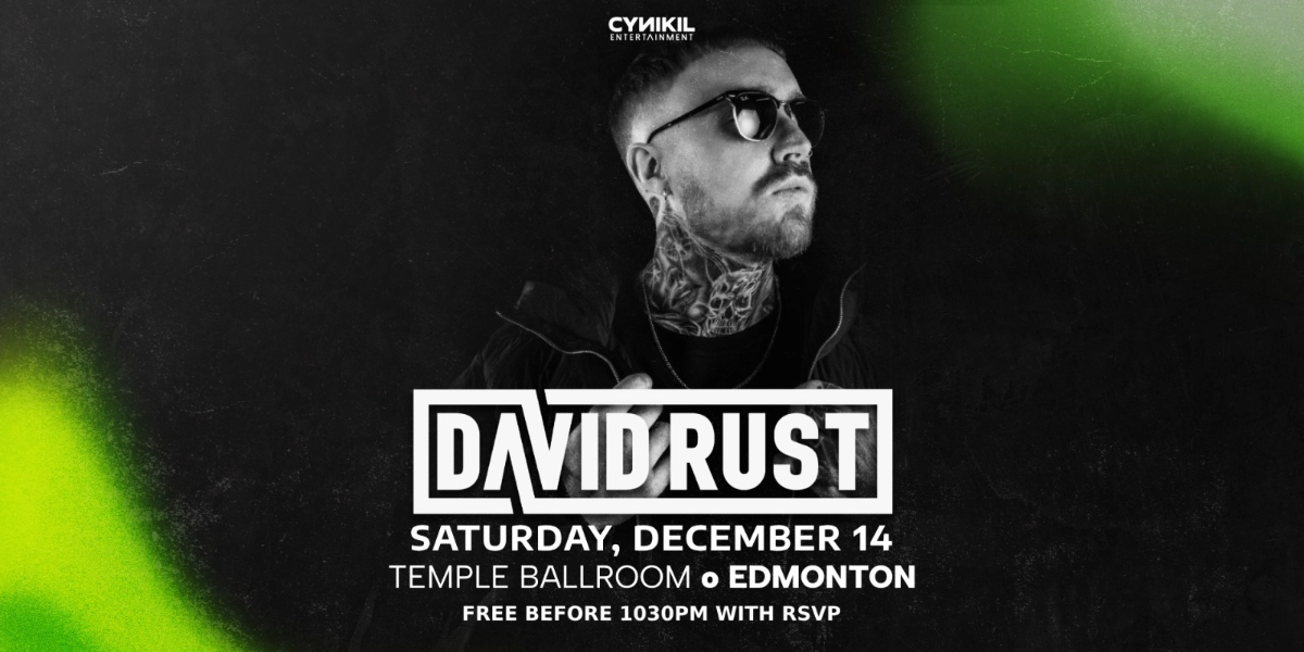Event image for TEMPLE BALLROOM & CYNIKIL ENTERTAINMENT PRESENT: DAVID ...