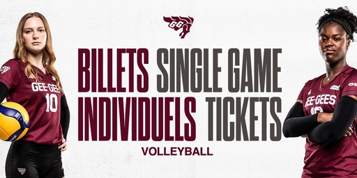 Gee-Gees Volleyball (F/W) - Montpetit Hall - Ottawa - Sep 27, 2025 ...