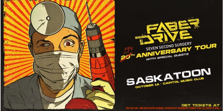 Faber Drive - Anniversary Tour - Capitol Music Club - Saskatoon - Oct ...