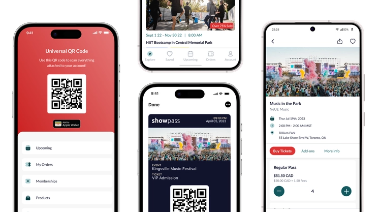 Create Amazing Experiences · Showpass