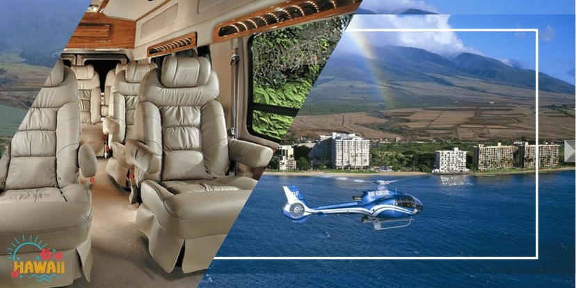 Road to Hana Luxury Limo-Van Tour with Helicopter Flight - Blue ...